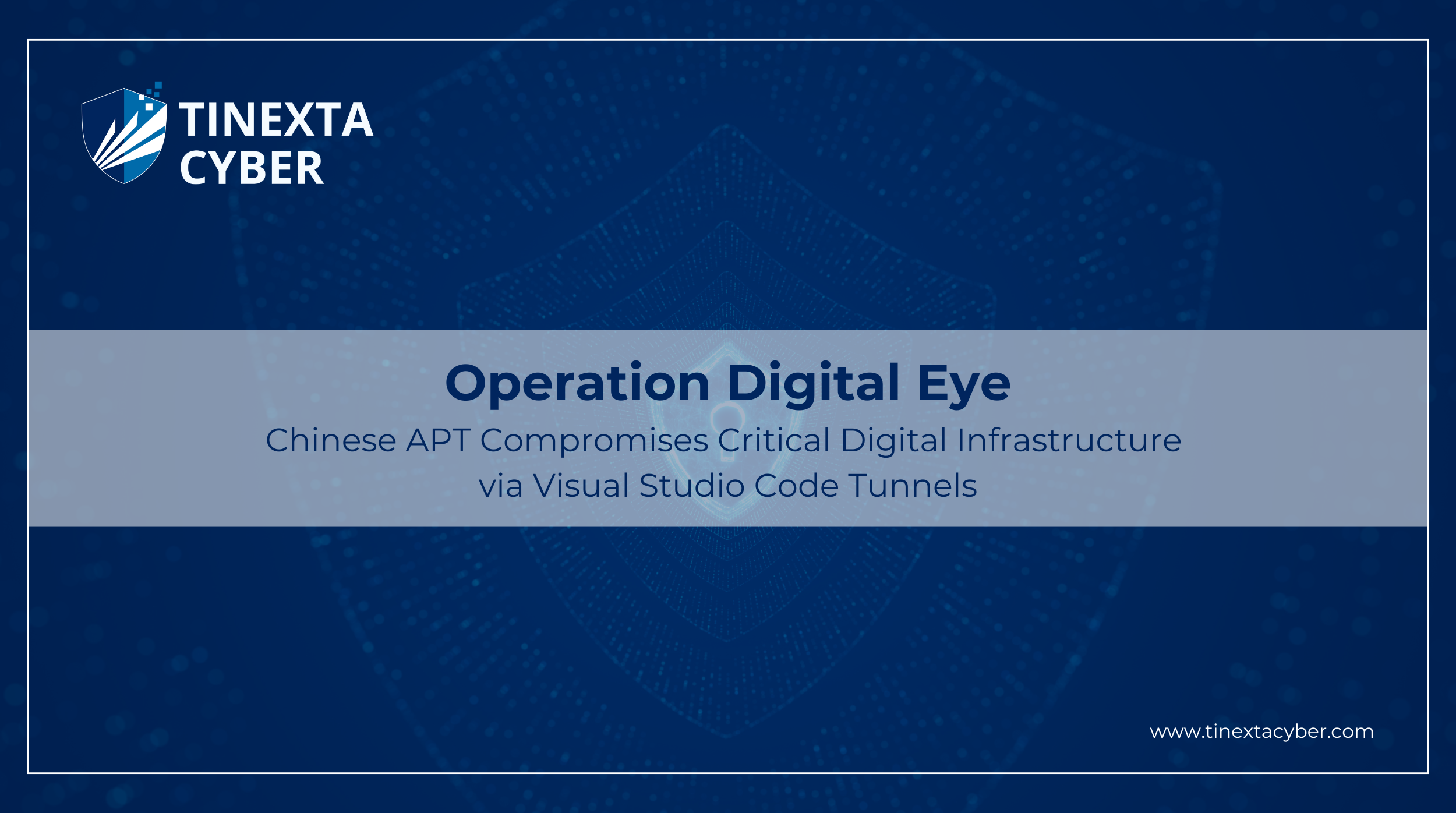 Tinexta Cyber - Operation Digital Eye